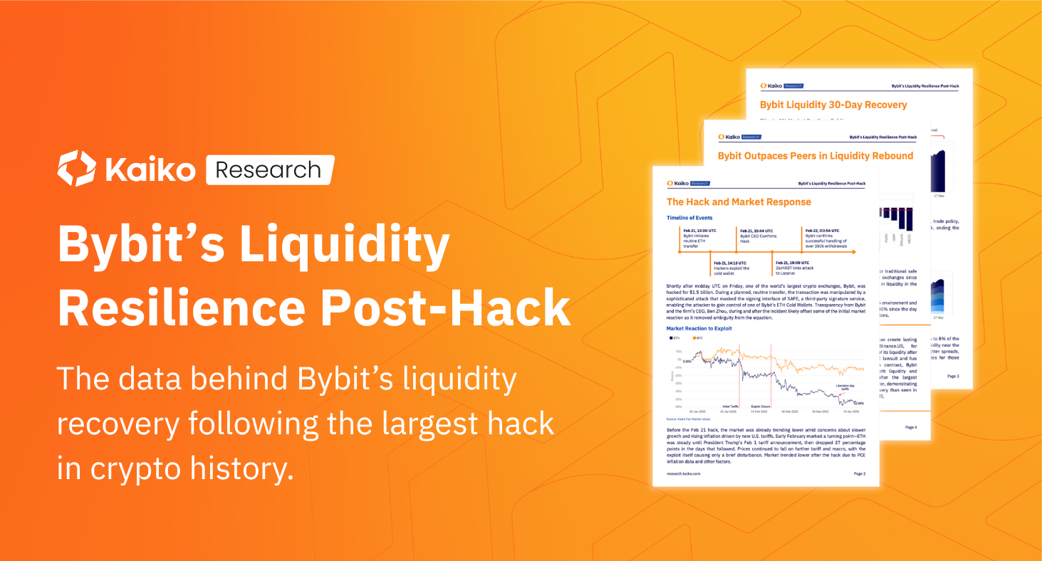 Bybit’s Liquidity Resilience Post-Hack - Kaiko Research - Kaiko - Research